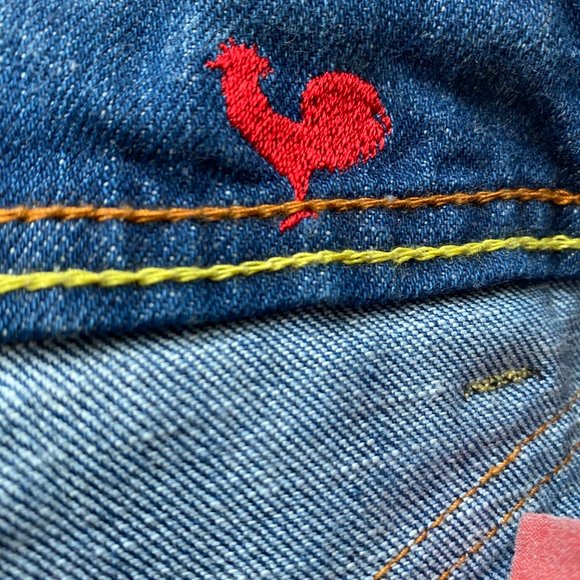 Farmer Industry | Jeans | Farmer Industry Red Rooster Jeans 26x3 Low ...